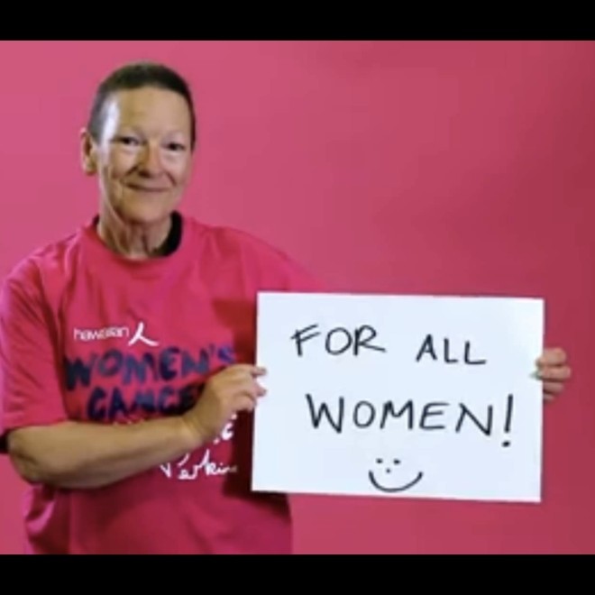 Walk for Womens Cancer - Vicky Stuart